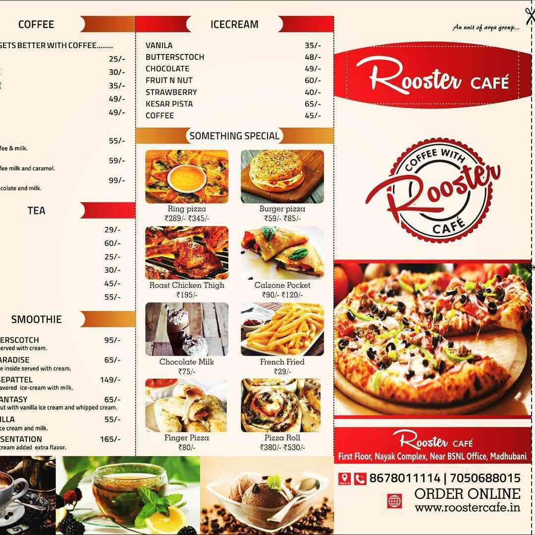 Rooster Cafe in Station Road,Madhubani - Order Food Online - Best Fast ...