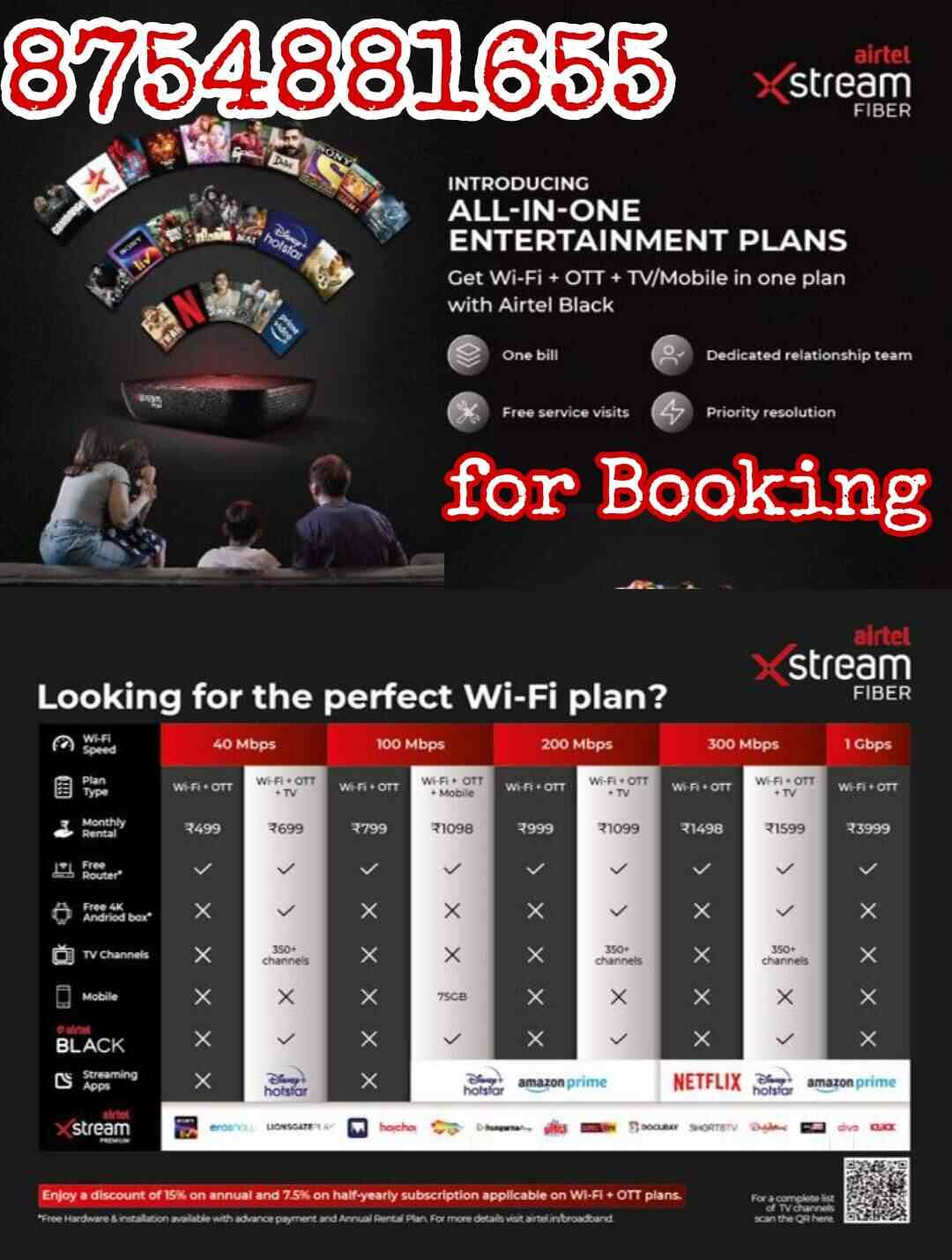 Catalogue - Airtel Xstream Fiber in Gandhi Nagar , Madurai - Justdial