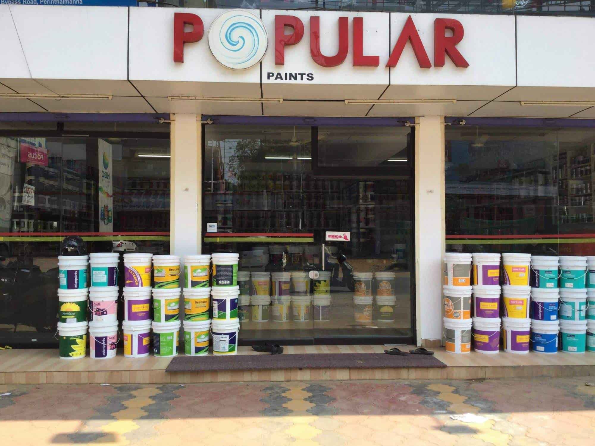 Popular paints store