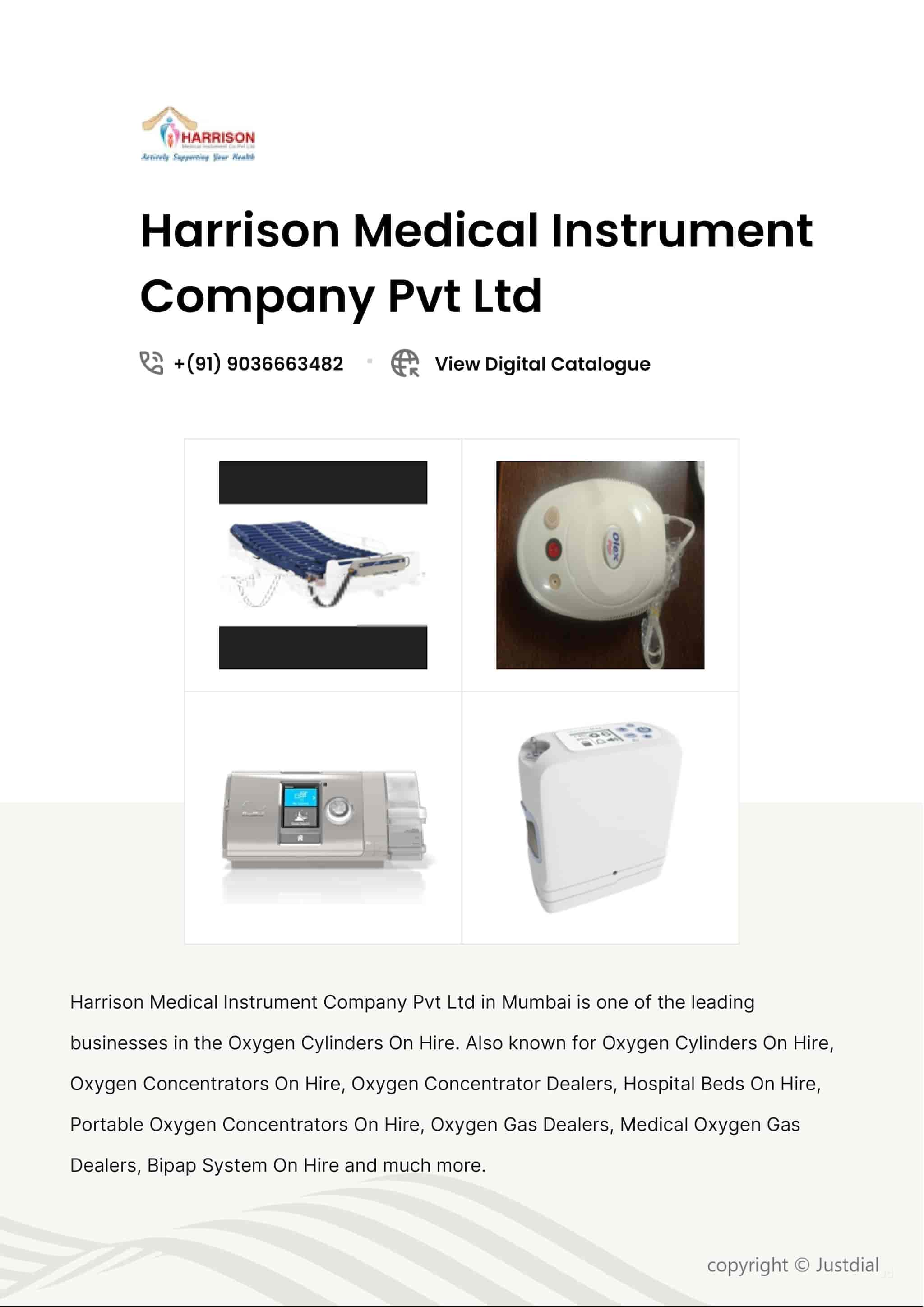 Harrison Medical Instrument Company Pvt Ltd in Khar West, Mumbai ...