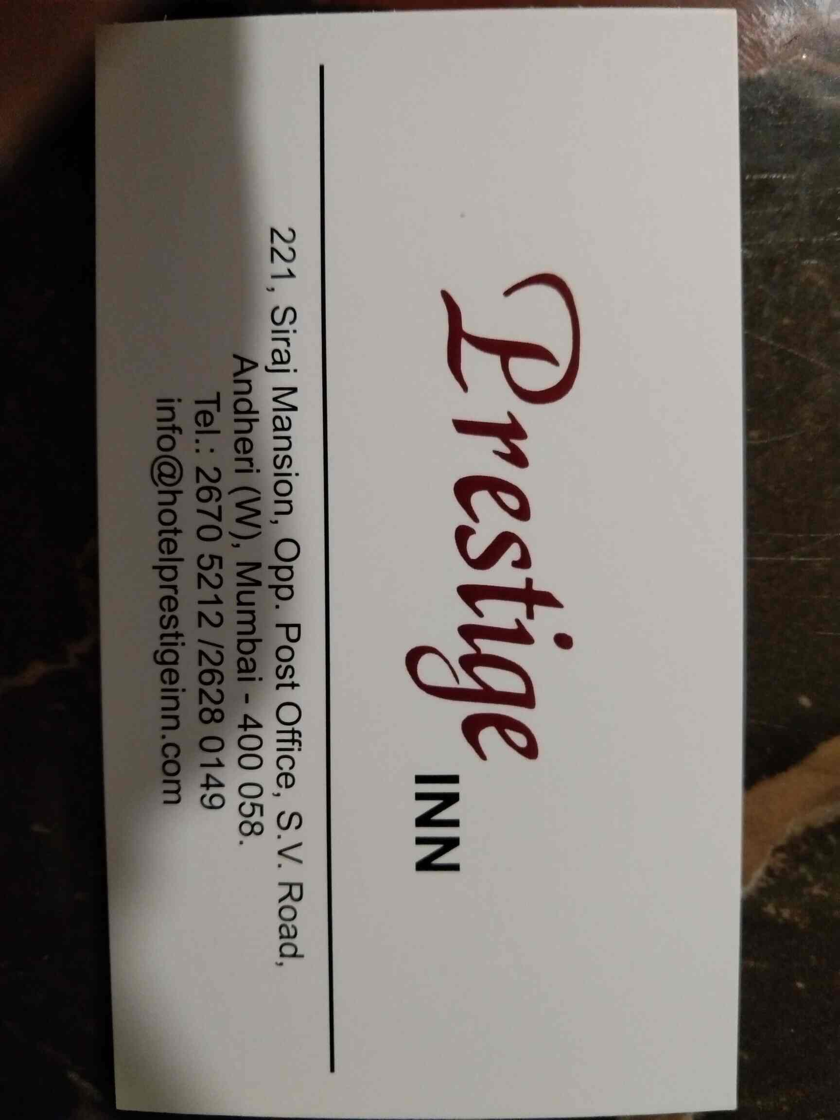 Book Prestige Inn in Andheri West,Mumbai - Best 2 Star Hotels in Mumbai ...