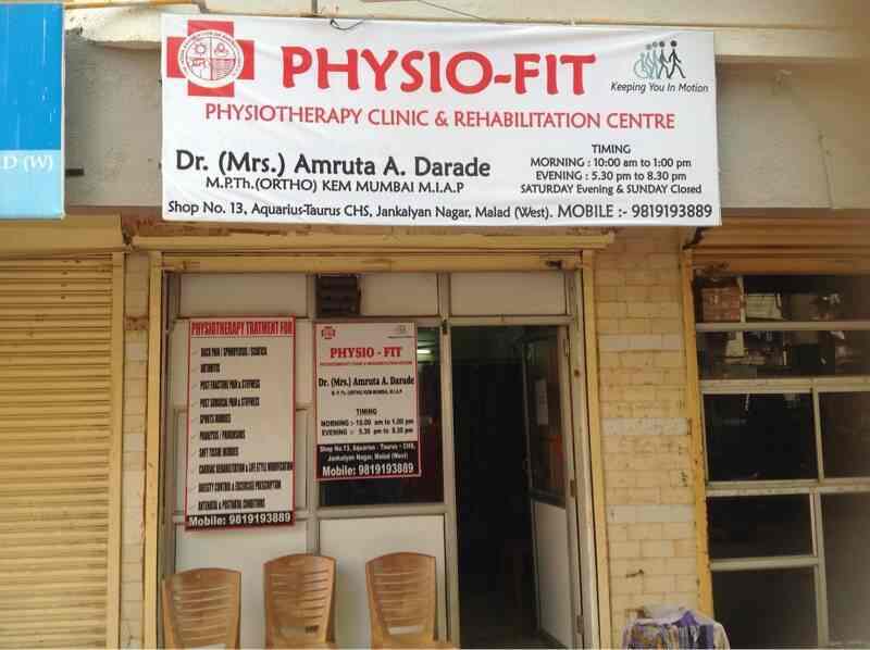 Physio-fit in Malad West,Mumbai - Best Physiotherapy Centres in Mumbai - Justdial