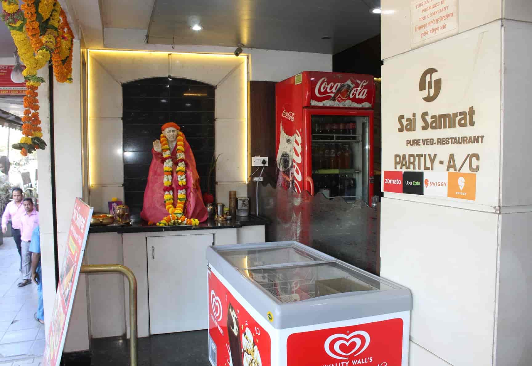 Sai Samrat Pure Veg Restaurant in Mumbai Central,Mumbai - Order Food ...
