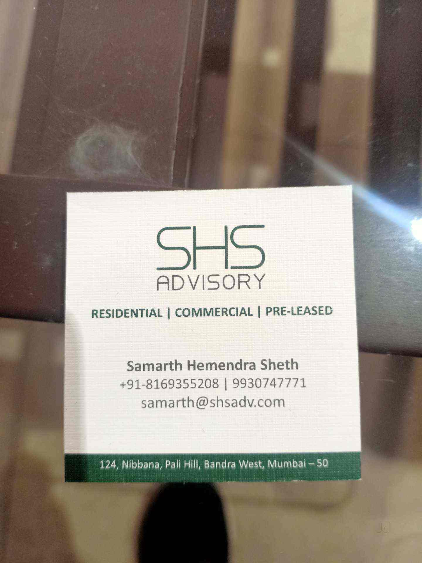 SHS Advisory in Bandra West,Mumbai - Best Estate Agents in Mumbai ...