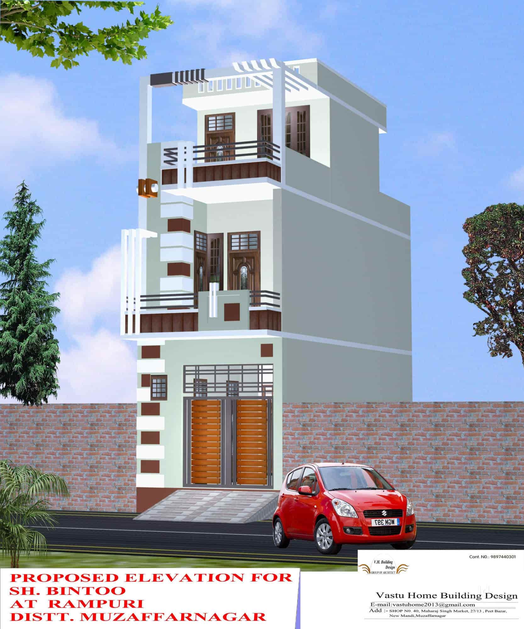 Vastu Home Building Design in Prempuri,Muzaffarnagar - Best Architects ...