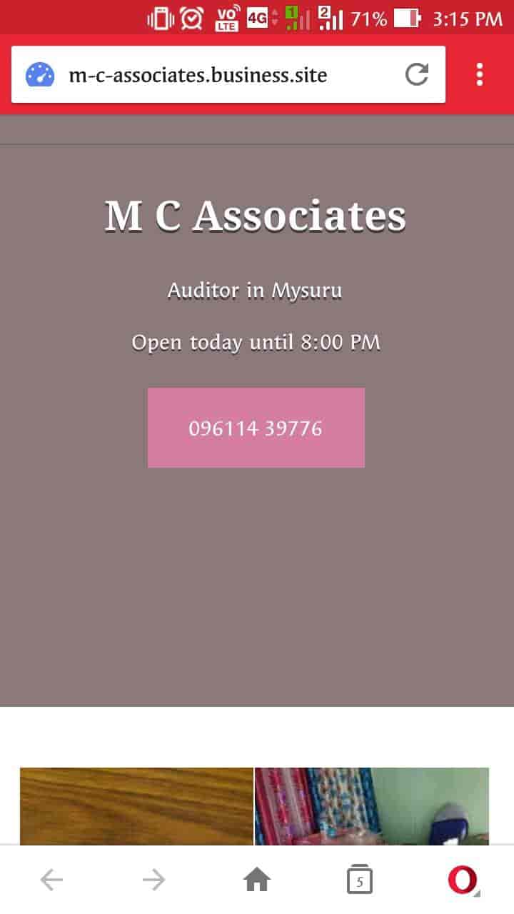 MC Associates in TK Layout, Mysore - Best Auditors in Mysore - Justdial