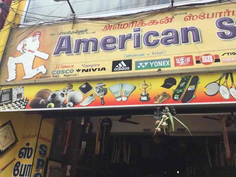 American Sports in Balamore Road,Nagercoil - Best Sports Goods Dealers ...