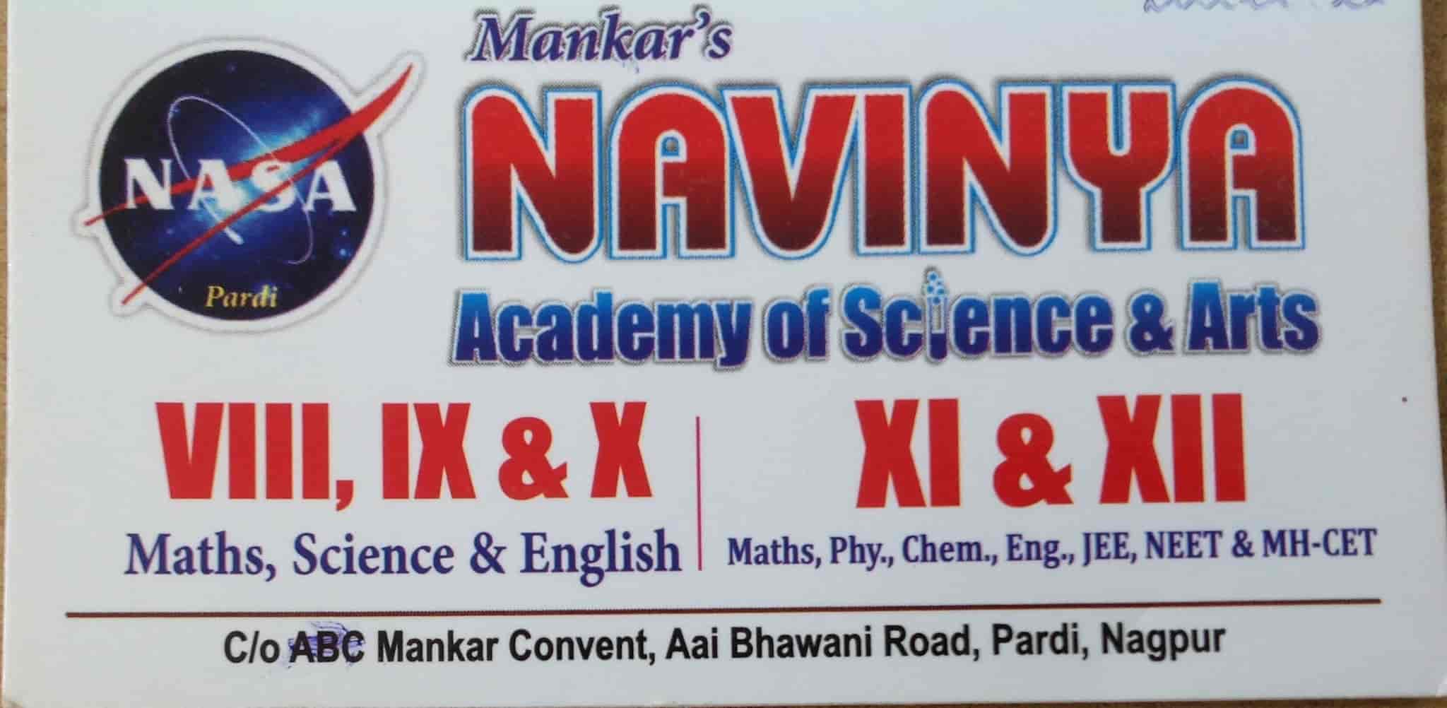 Navinya Academy Of Science & Arts in Pardi,Nagpur - Best Tutorials near ...