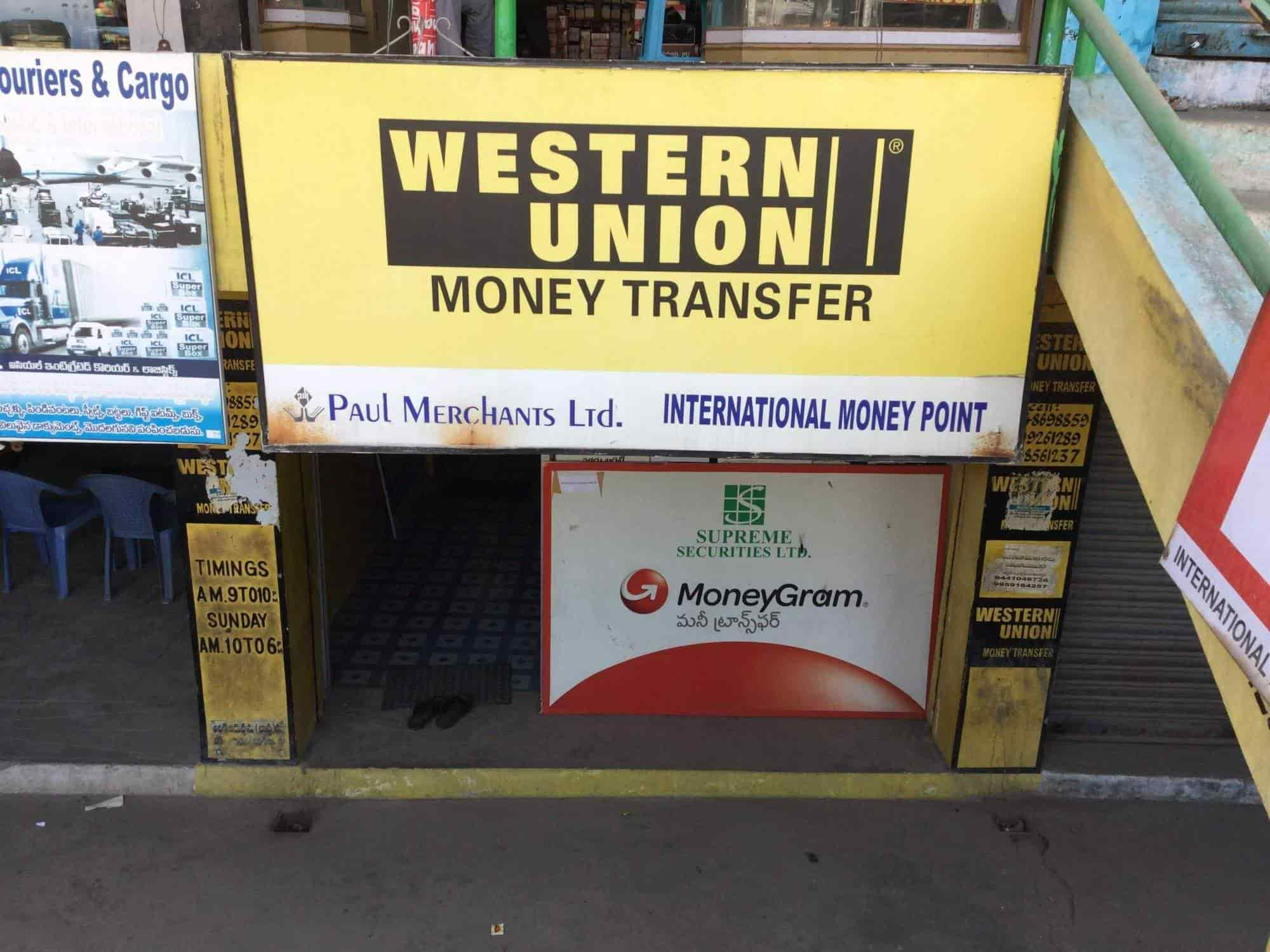 Western union agent near me store