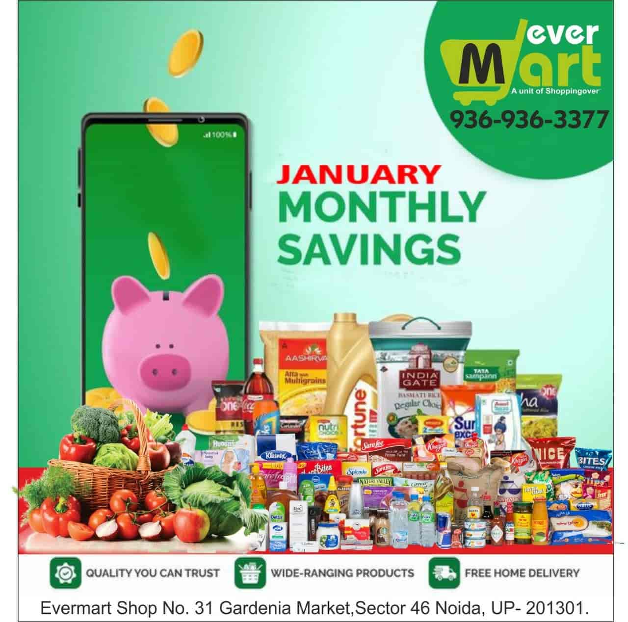 Evermart in Noida Sector 46,Delhi - Best Grocery Stores in Delhi - Justdial