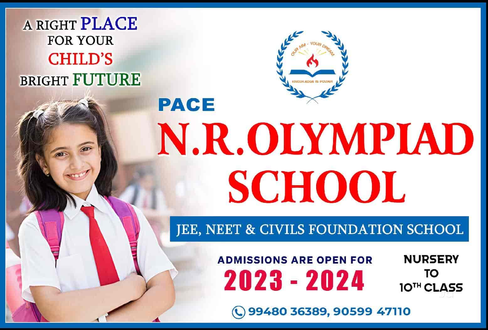 Pace Nr English Medium Schools in Santhapeta,Ongole - Best Schools in ...