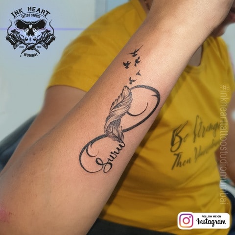 Details 75+ about aditi name tattoo unmissable - Billwildforcongress