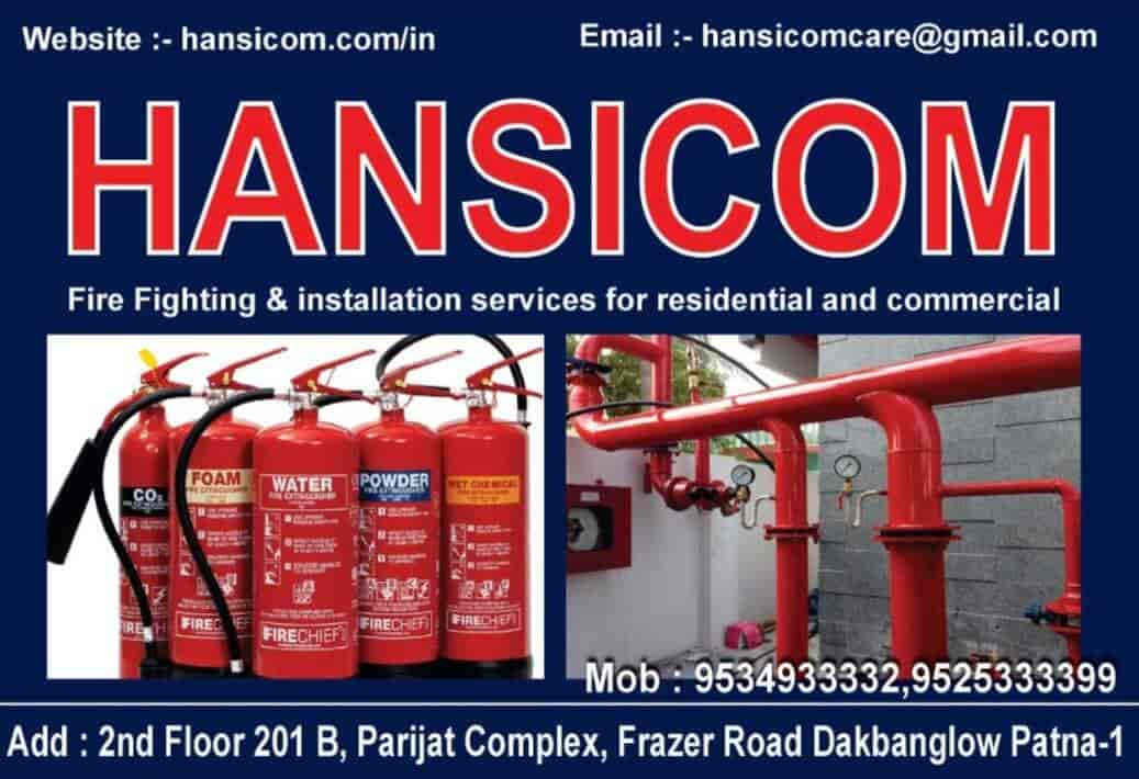 Fire extinguisher distributor store