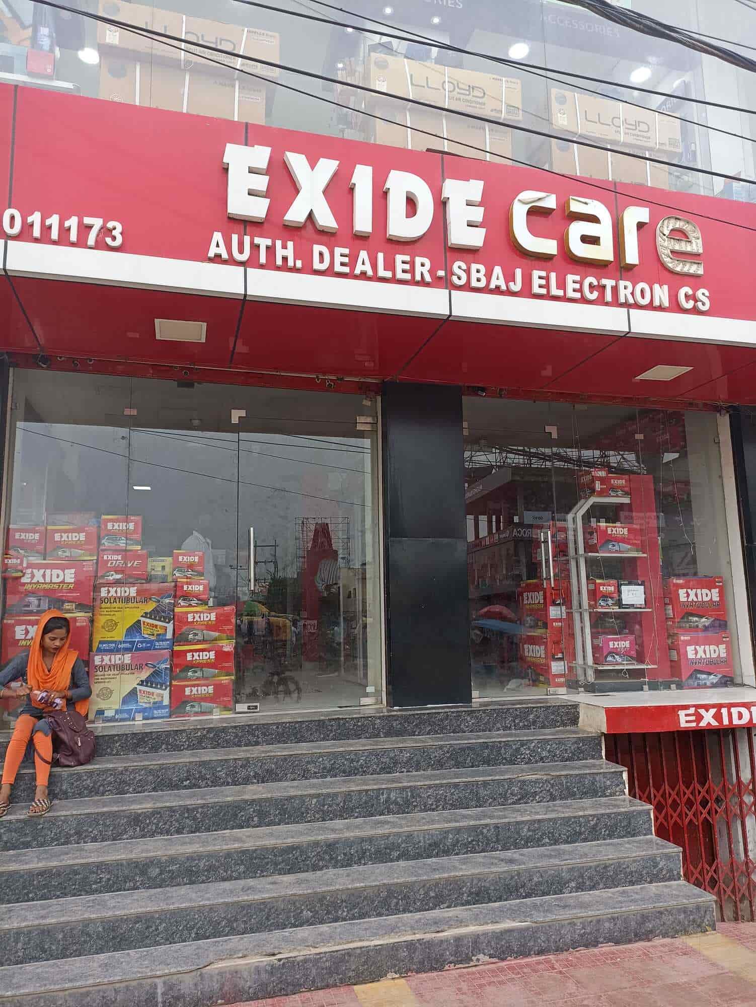 Exide showroom near me store
