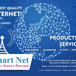 Smart Net India Pvt Ltd in Saram, Pondicherry - Best Internet Service ...