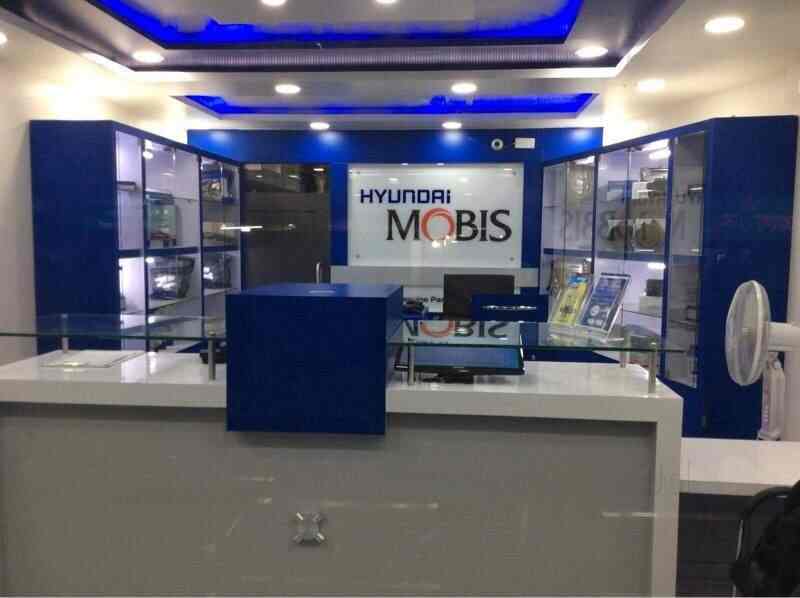 Hyundai spare parts showroom store