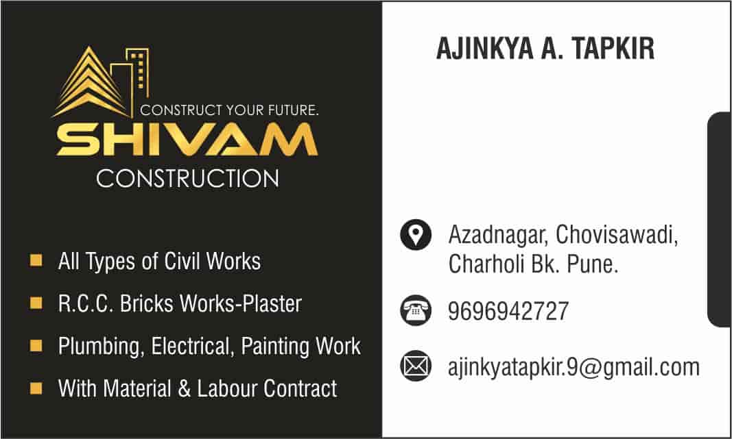 Shivam Construction in Chovisawadi,Alandi - Best Labour Contractors near me in Alandi - Justdial