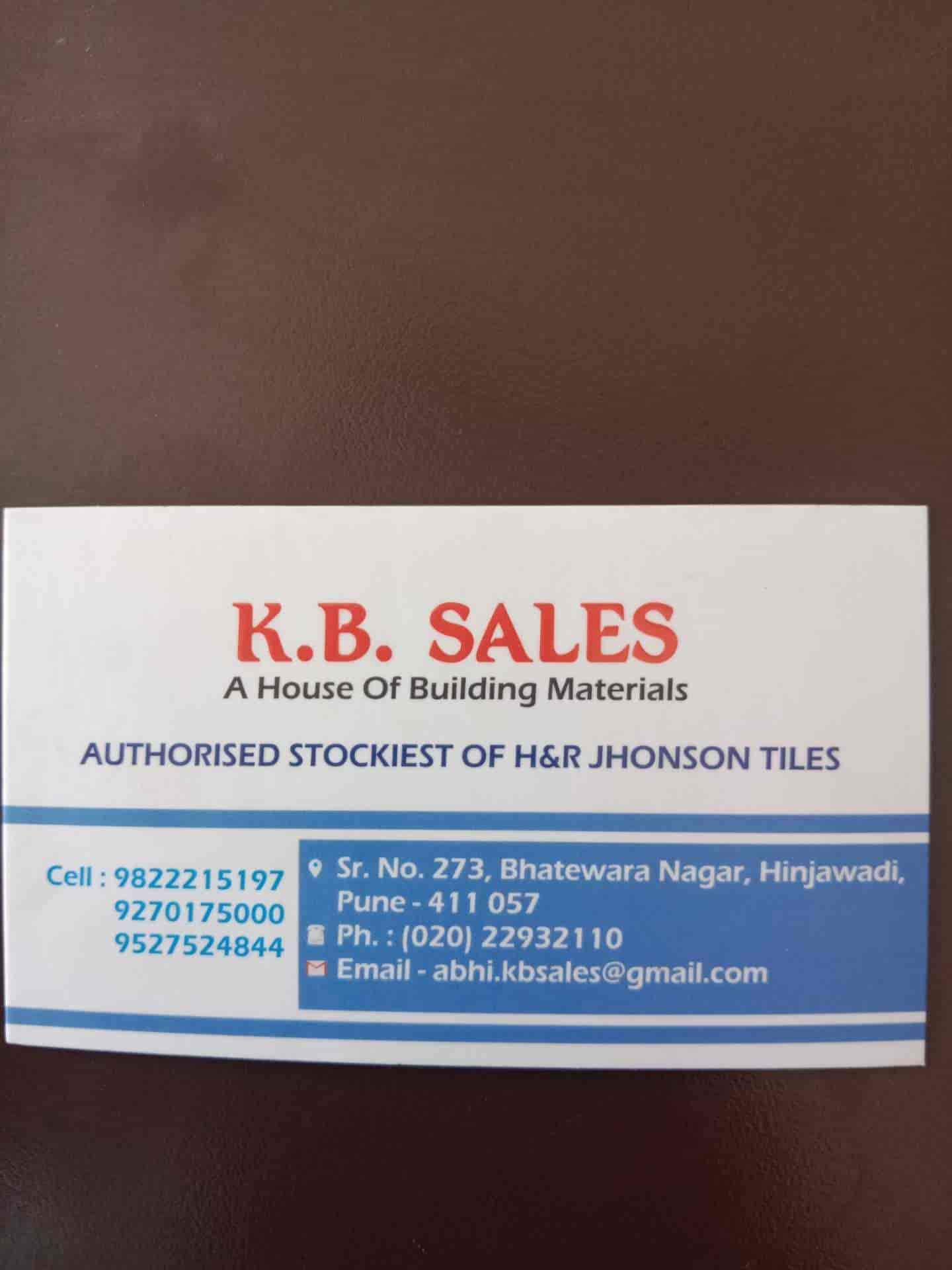 K B Sales in Hinjewadi,Pune - Best Ceramic Tile Dealers in Pune - Justdial