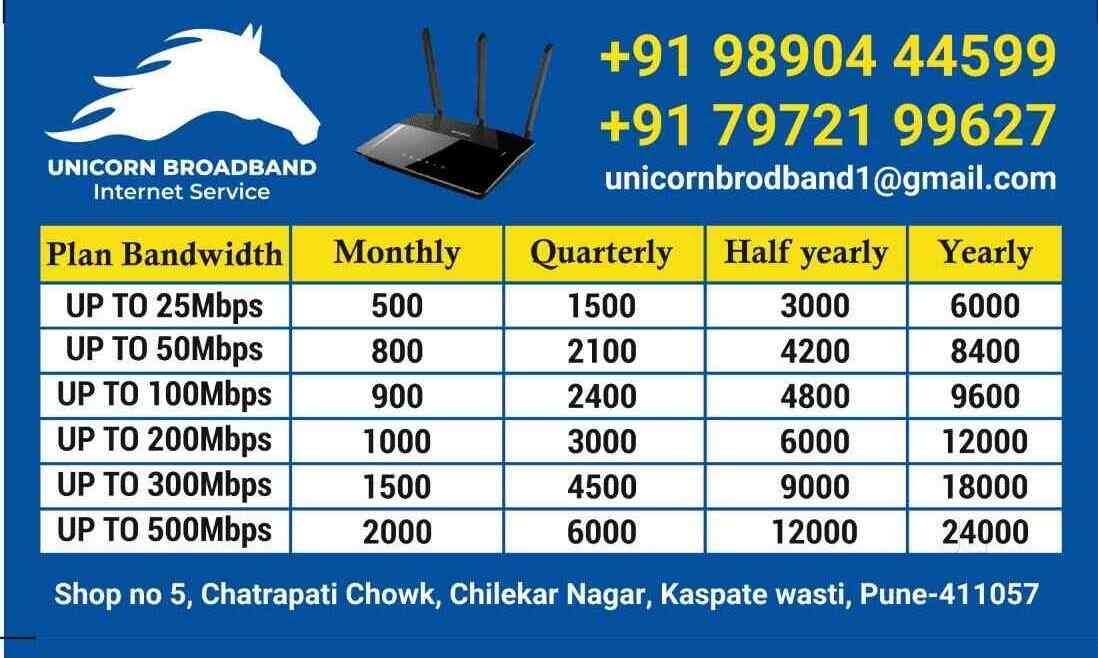 Sai Broadband in Wakad,Pune - Best Internet Service Providers in Pune - Justdial
