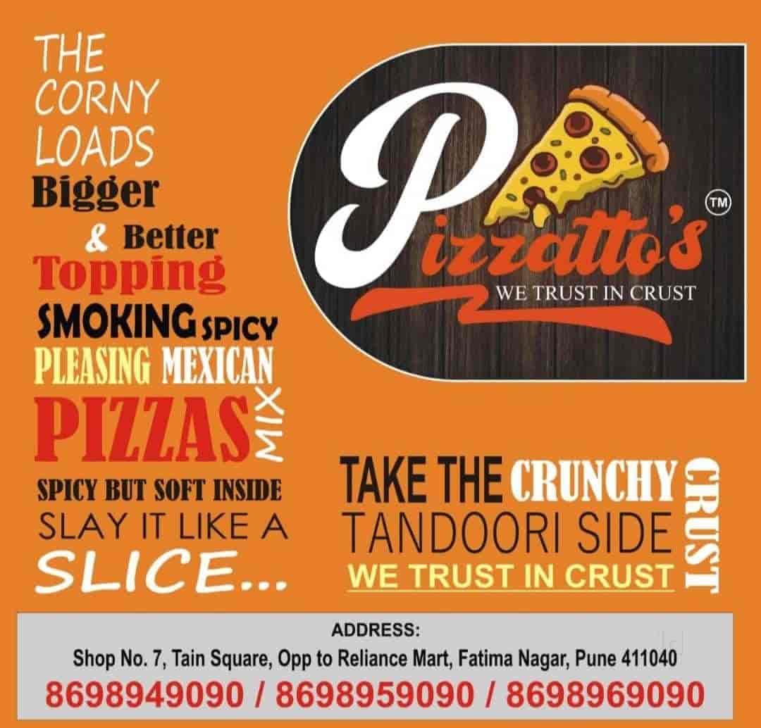 Pizzattos in Fatima Nagar-Wanowrie,Pune - Order Food Online - Best ...