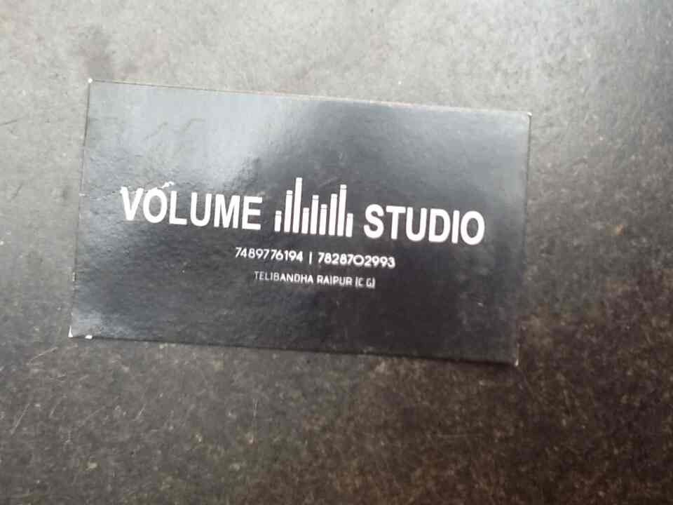 Volume Studio in Anand Nagar,Raipur-chhattisgarh - Best Designer ...
