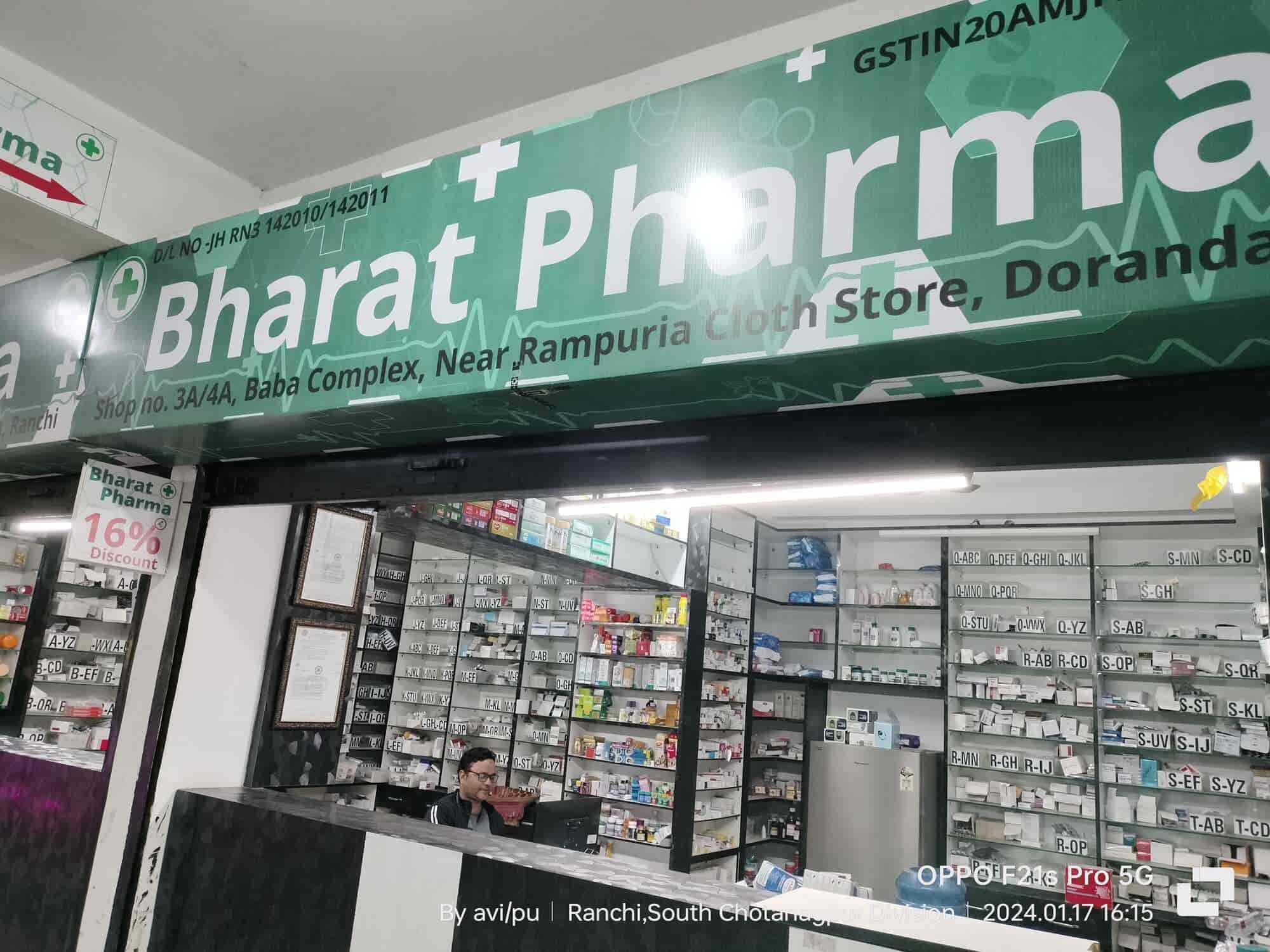 Bharat Pharma in Doranda,Ranchi - Best Chemists near me in Ranchi ...