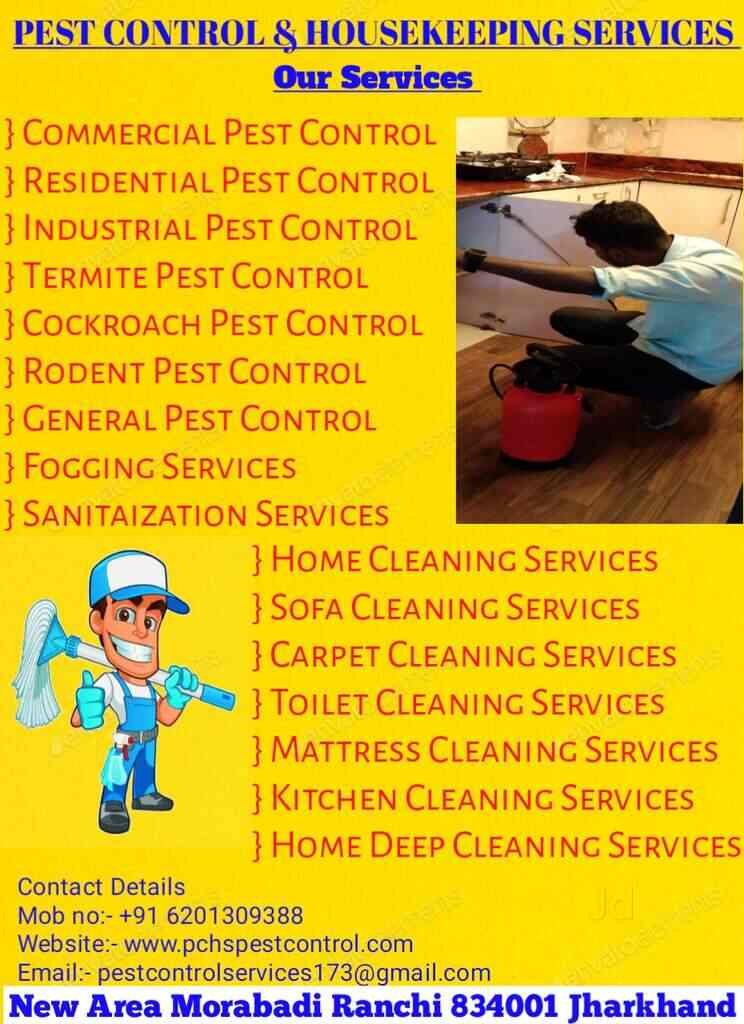 Paste Control & Housekeeping Services in Near Ganga Prasad Budhiya ...