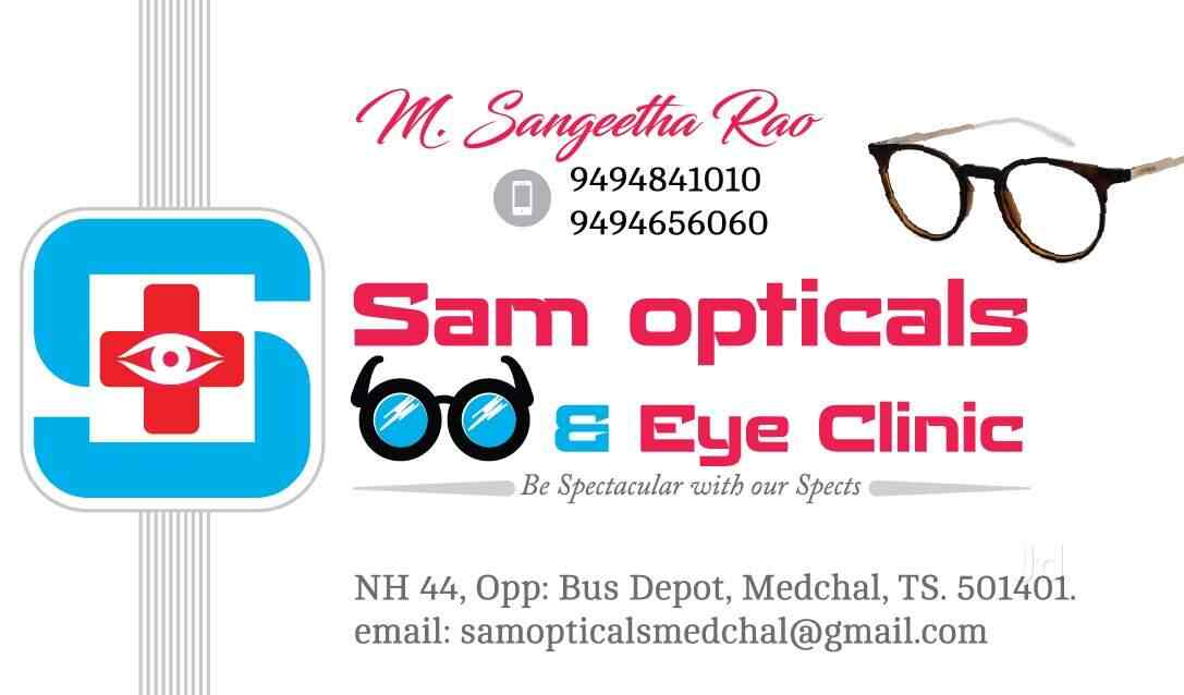 Sam Opticals in Medchal,Hyderabad - Best Spectacle Glass Dealers in ...