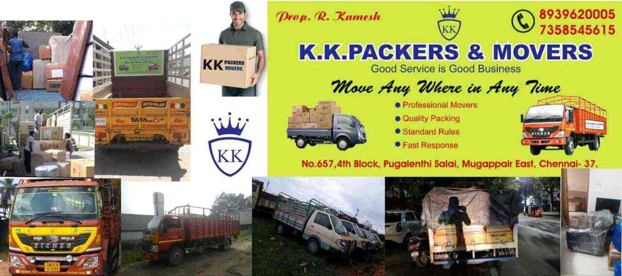K K Packers & Movers, Mogappair East - Packers And Movers in Chennai ...