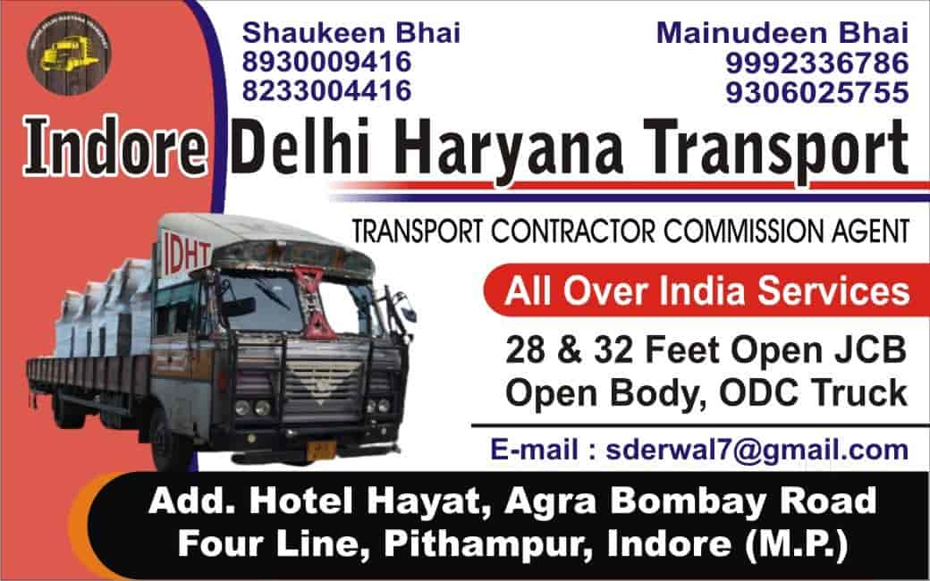 Catalogue - Indore Delhi Haryana Transport in Pritampur , Indore - Justdial