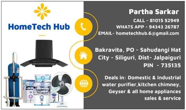 HomeTech Hub in Nayapara,Siliguri - Best Electric Chimney Repair & Services in Siliguri - Justdial