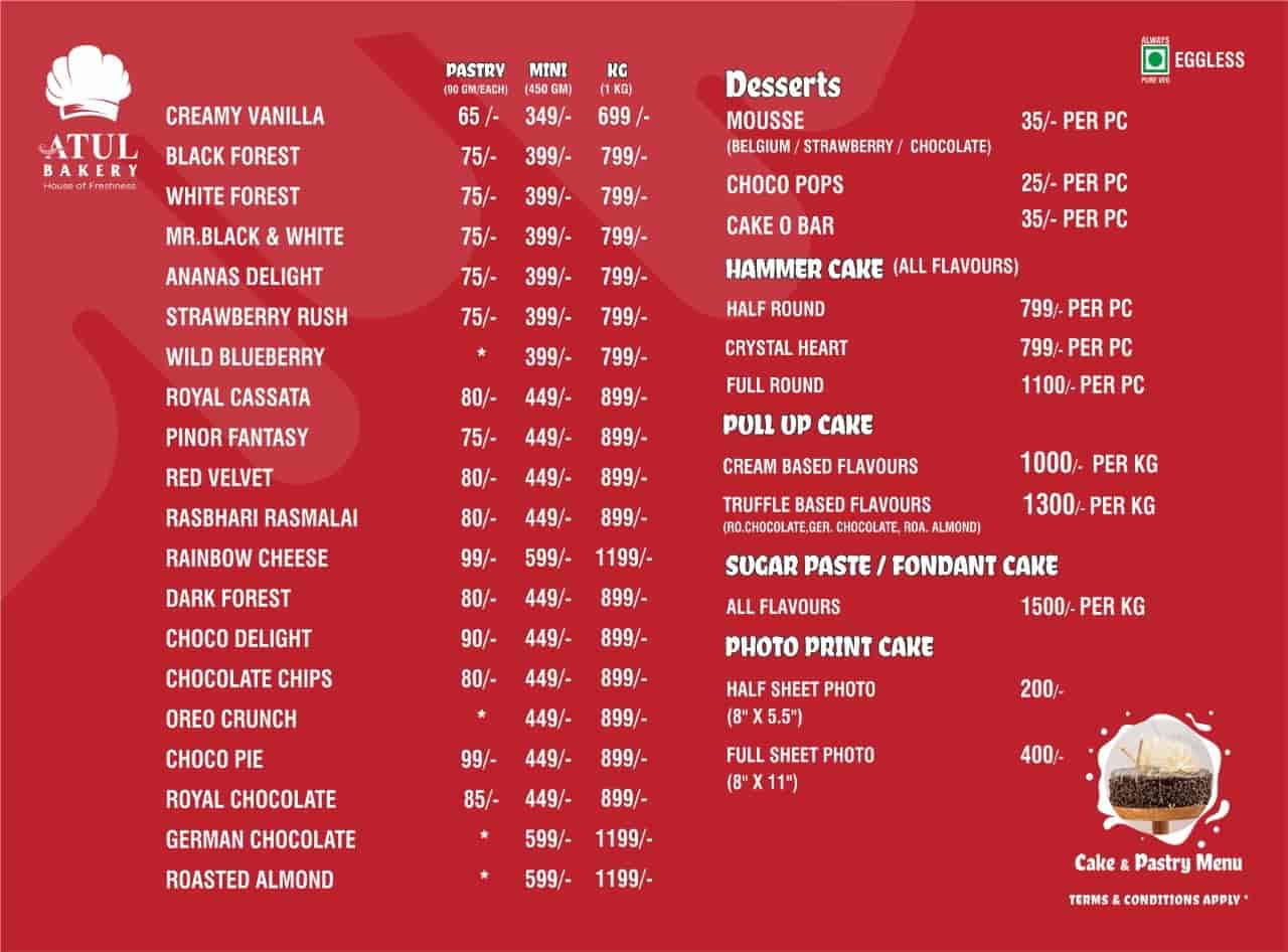 Atul Bakery in Motinagar,Surat - Best Bakeries in Surat - Justdial