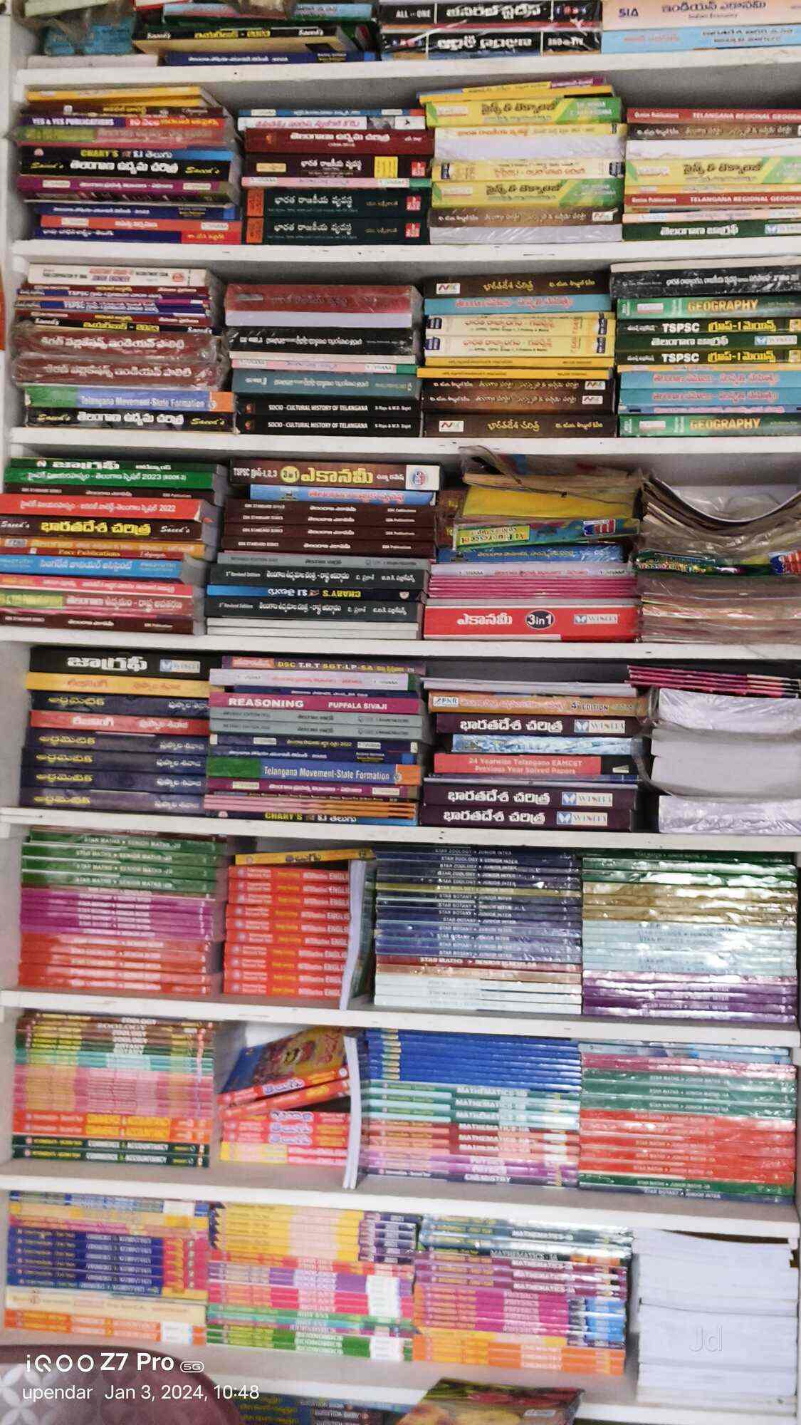 Vijetha Book Stall in Nallala Bhavi,Suryapet - Best Book Wholesalers ...