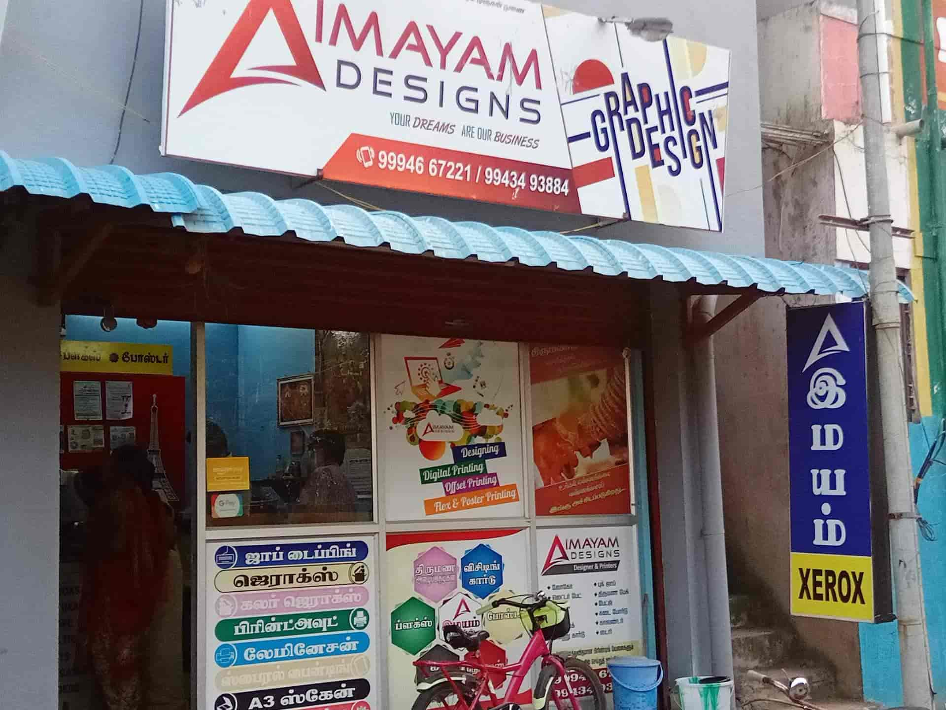 Imayam Disigns in Manambuchavadi,Thanjavur - Best Printing Services in ...