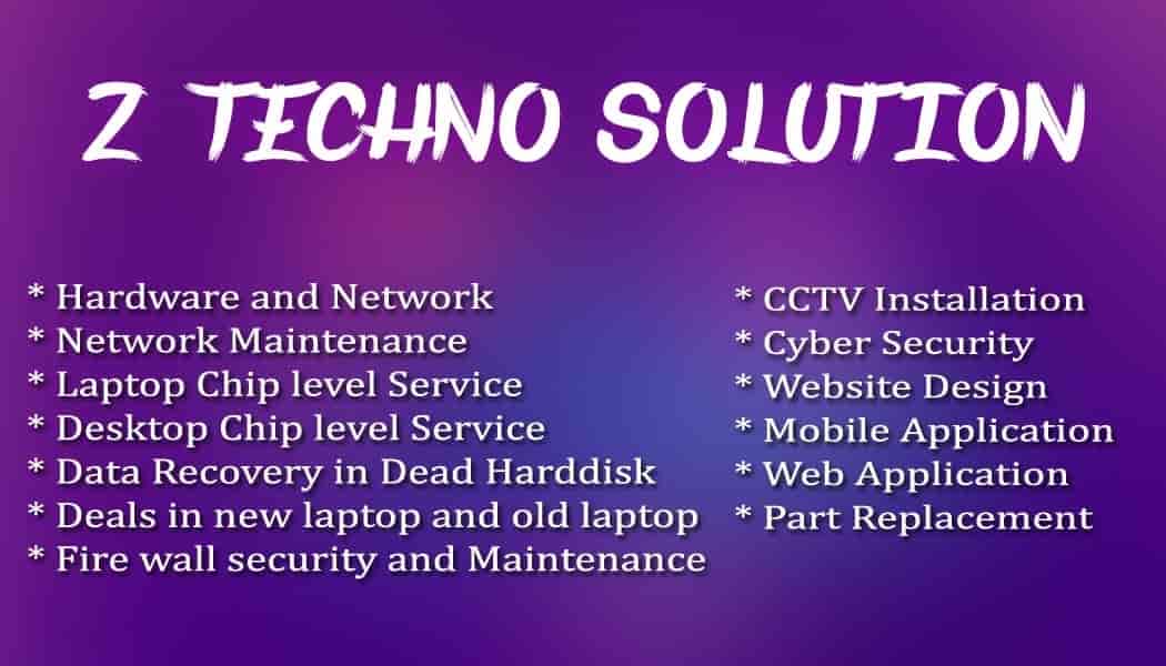 Z Techno Solution in Kovil Street,Thanjavur - Best Computer Repair & Services near me in ...