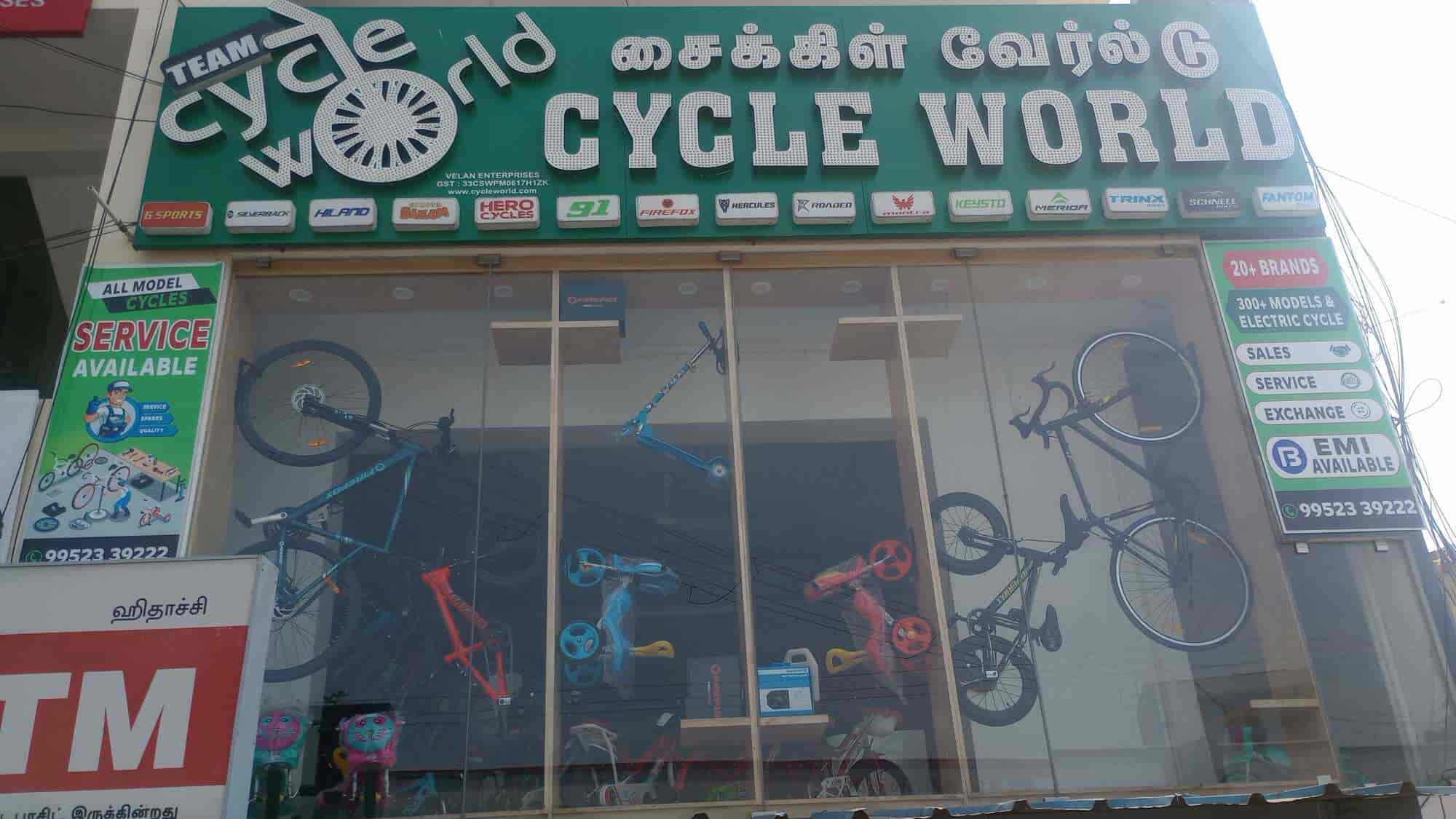 Cycle World Tiruchengode- Largest Multi Brand Bicycle Store in ...