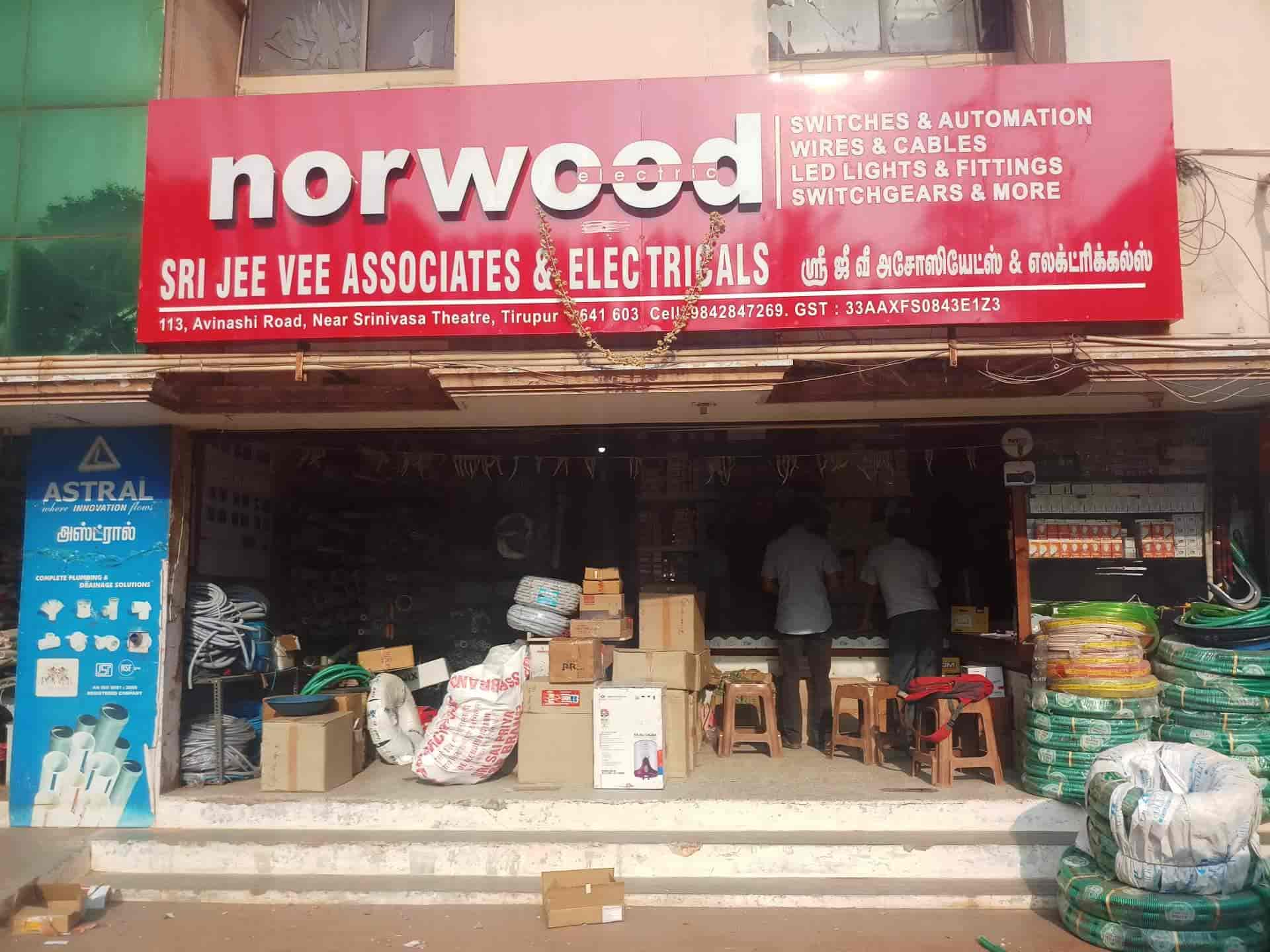 Sri Jee Vee Associates in Angeripalayam,Tirupur - Best Electrical Shops ...