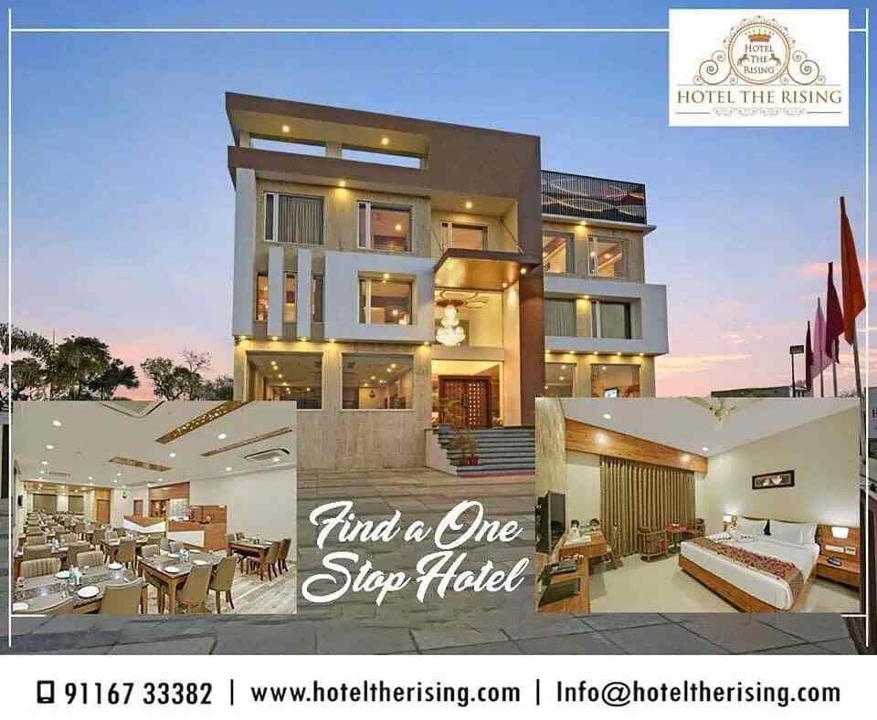 Book Hotel The Rising in Dabok,Udaipur-rajasthan - Best Hotels (Rs 3001 ...