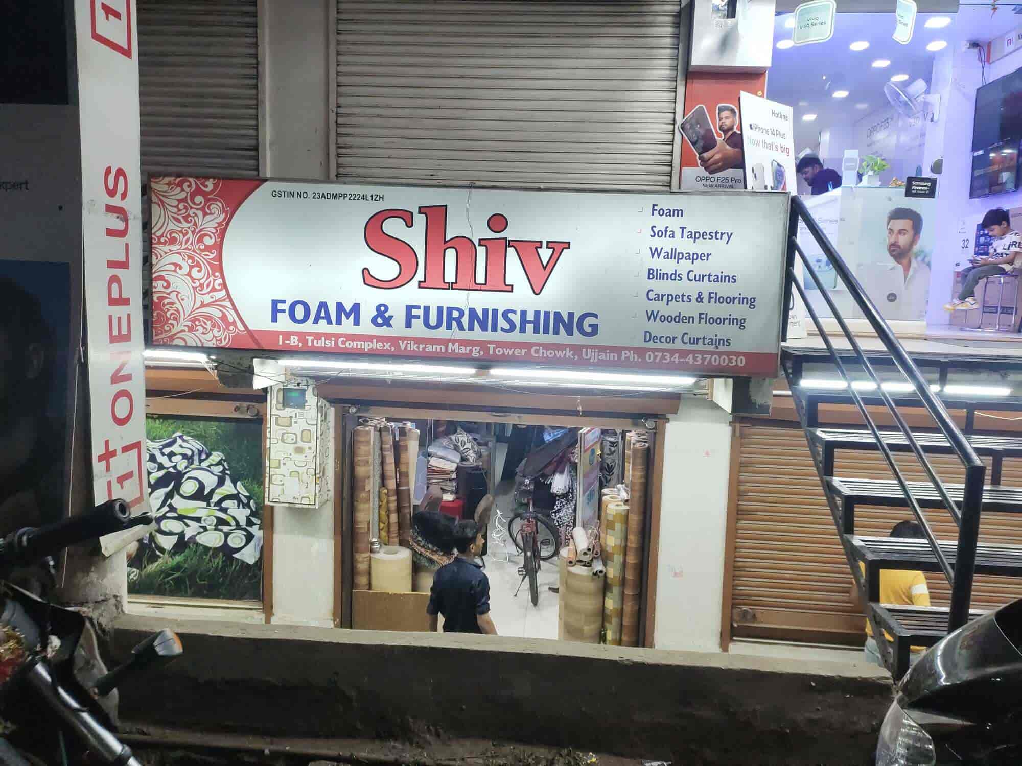 Shiv Foam Furnishing in Freeganj Ujjain Best Bed Sheet Retailers near me in Ujjain Justdial