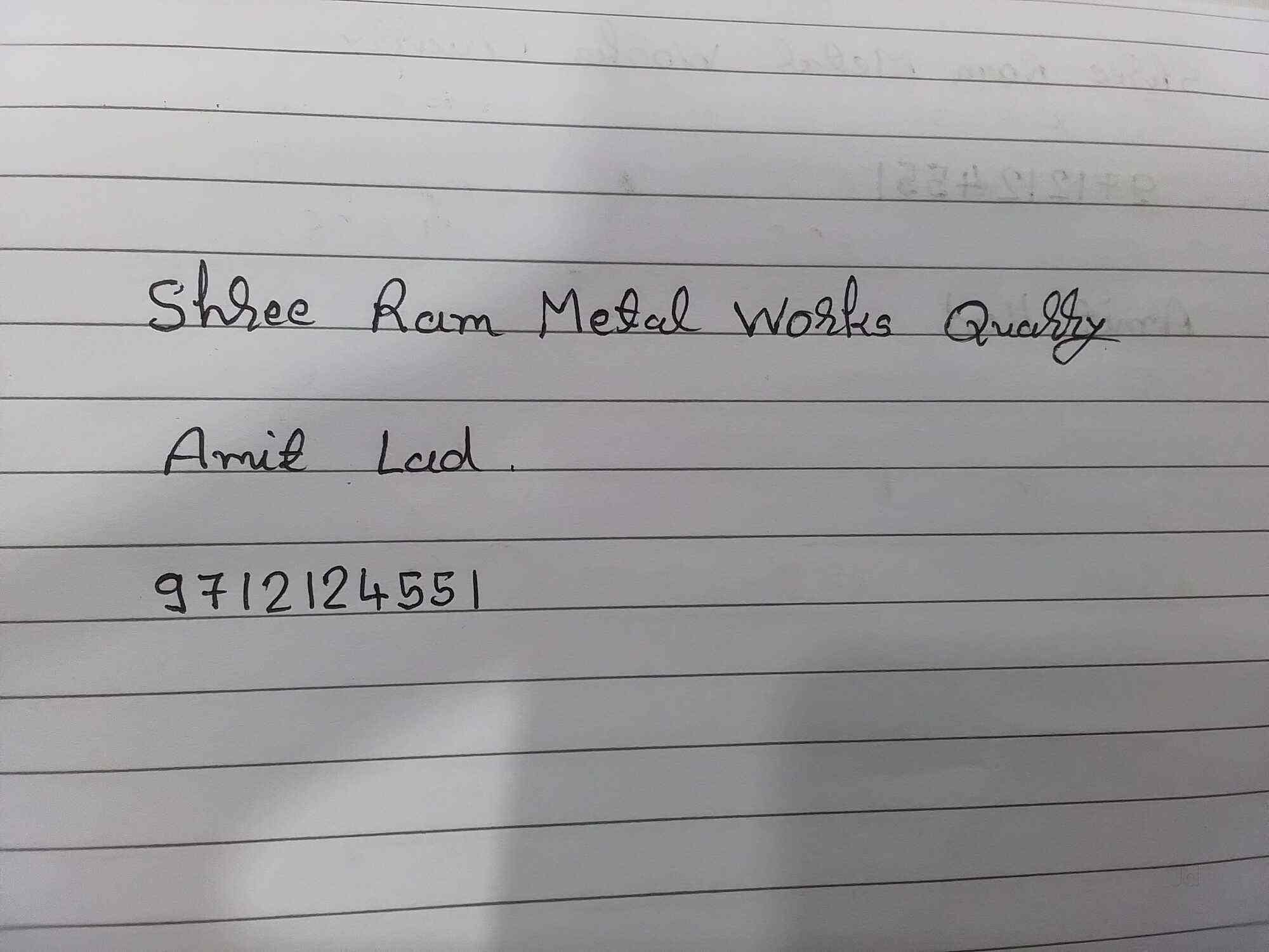 Shree Ram Metal Works Quarry in Jamanpada, Valsad - Best Quarry Dust ...