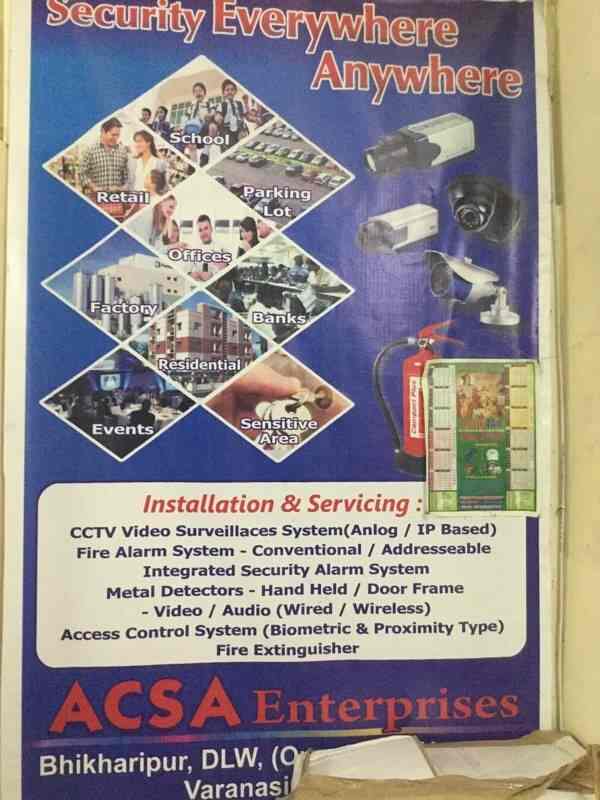Acsa Enterprises in DLW,Varanasi - Best Sony-CCTV Dealers in Varanasi ...