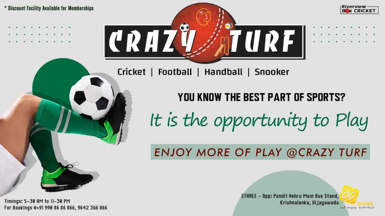 Crazy Turf in Krishna Lanka,Vijayawada - Best Sports Clubs in ...
