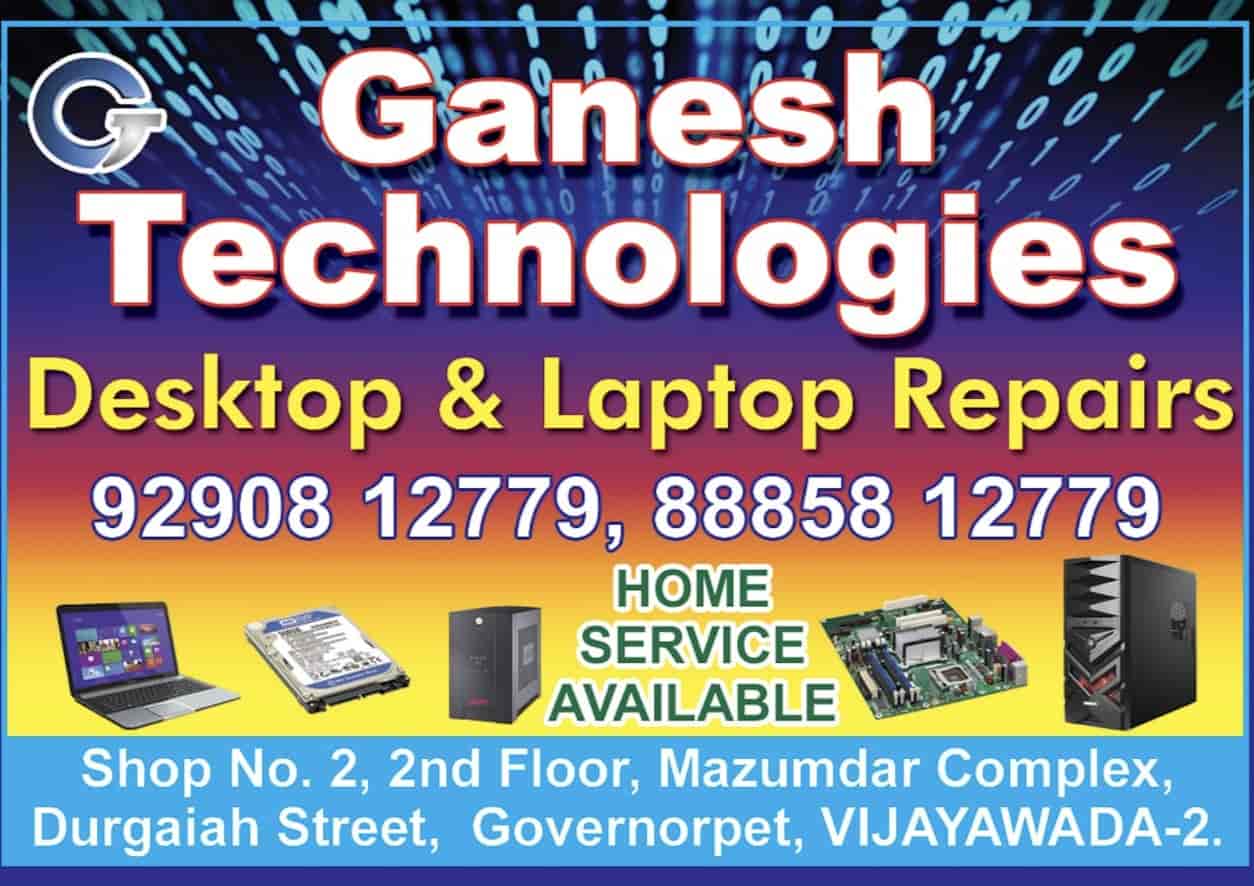 Ganesh Technologies in Eluru Road,Vijayawada - Best Computer Repair ...