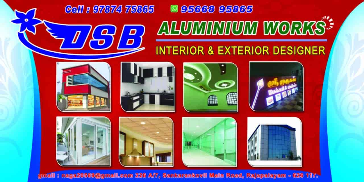 Dsb Aluminium Work in Rajapalayam,Virudhunagar - Best Carpenters near ...