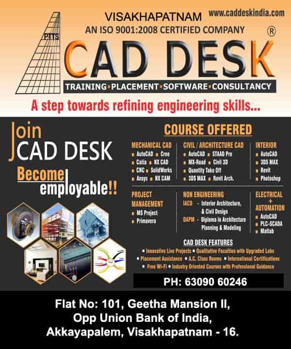 Cad Desk Vizag in Akkayyapalem,Visakhapatnam - Best Computer Training ...