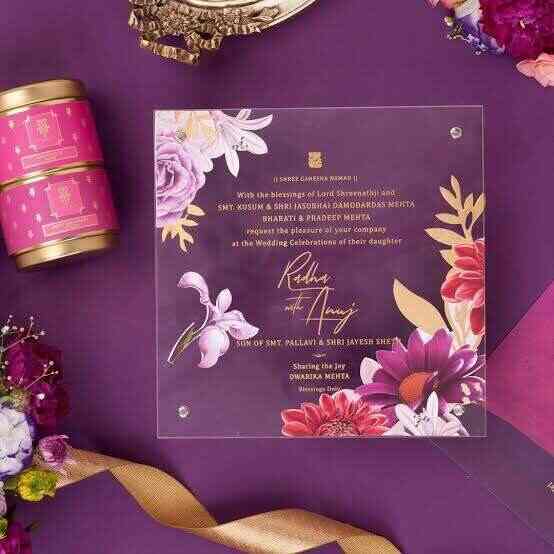 06 Wedding Invitation Card in Faridabad at best price by FlyHigh ...