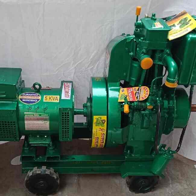 5kva Diesel Generator Set Get Best Price from Manufacturers Suppliers in India