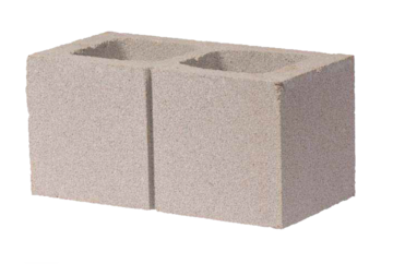 single concrete block