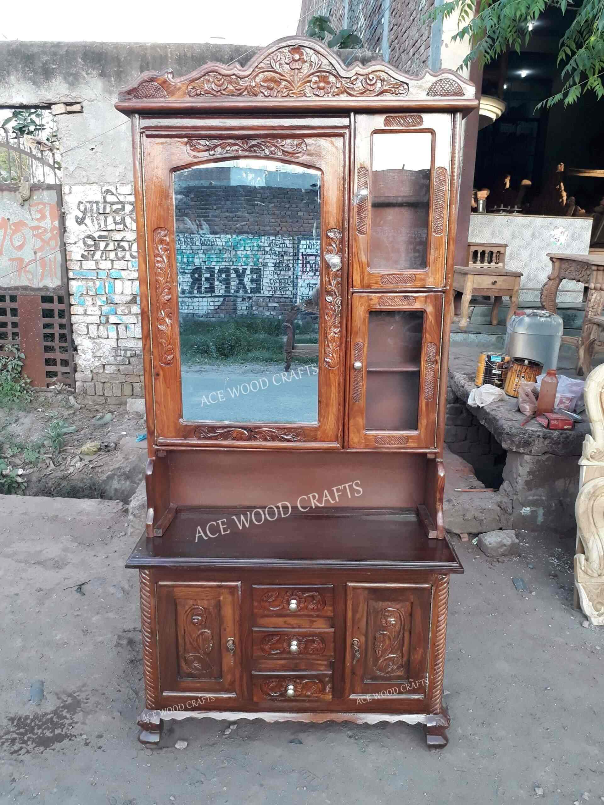 Dressing table sagwan store
