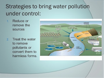 reduce water pollution examples